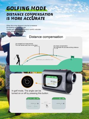 China 600m Industrial Laser Meter Digital Handle Range Finder Wireless Laser Diameter Gauge for Golf Certificate CE FCC ROHS for sale