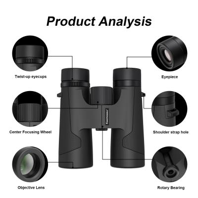 China F 10x50 Binoculars High Quality Binocular Telescope Hunting Watching Telescope for sale
