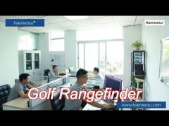 kaemeasu Laser Rangefinder Aliminum Golf Range Finder 6.5X Manification with Magnet MAL1200
