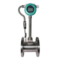 China Flange Type Vortex Flow Meter RS485 Modbus 3.6V Lithium Battery DN25-300 for sale