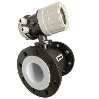 China DN50 Digital Industrial Flow Meter / Electromagnetic Water Flow Meter for sale