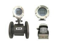 China Compact Battery Operated Electromagnetic Flow Meter DN10-DN2000 High Resistance 100:1 Range for sale
