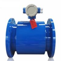 China DN25 DN800 Water Flow Meter Magnetic Flowmeter Split Type PTFE Liner 4-20mA RS485 for sale