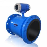 China DN25 DN800 Water Flow Meter Magnetic Flowmeter Split Type PTFE Liner 4-20mA RS485 for sale
