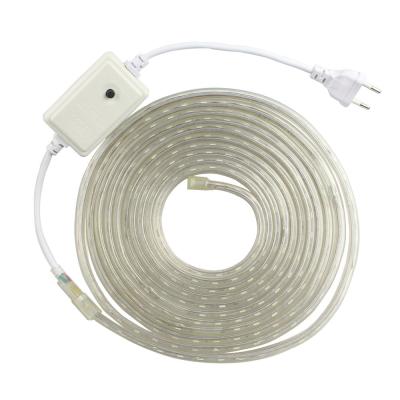 China AC 220V Flex LED strip light Christmas decoration Indoor Outdoor LED Tape Lighting for Kitchen Gardon for sale