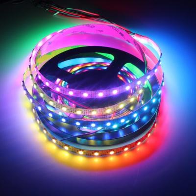 China DC5V 5050 WS2812B IC dream magic color Black/White PCB,30/60/144 LED/m Led Strip for sale