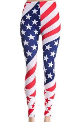 China Feuchtigkeitsabsaugende Sublimations-Leggings für Frauen mit hoher Taille zu verkaufen