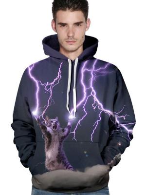 중국 다채색 수블리메이션 프린팅 후디 판매용