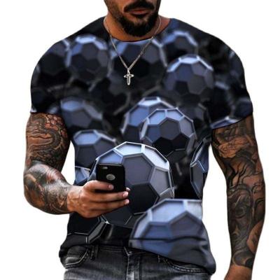 China O-Neck Abstract Harajuku Custom Oversized Tees for sale
