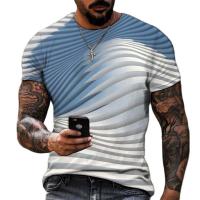 China O-Neck Abstract Harajuku Custom Oversized Tees for sale