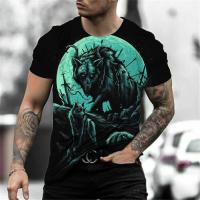China O-Neck Abstract Harajuku Custom Oversized Tees for sale