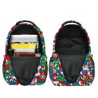 China Cartoon Full Printed Large Capacity Backpack Primary School Backpack Load Reduction for sale