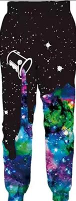 China Unisex Sublimation Jogging Pants Fashionable All Over Print Joggers for sale