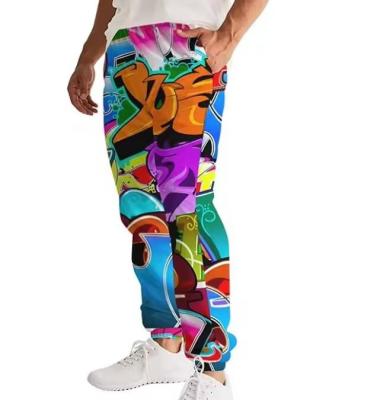China Volledige afdruk Sublimatie Street Mensen Sweatpants Oversized Te koop