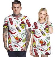 China Hip Length Plus Size Sublimation Shirts for sale