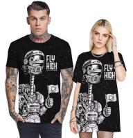 China Hip Length Plus Size Sublimation Shirts for sale