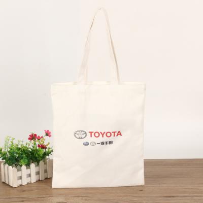 China Full Printing Cotton Canvas Bag Grocery Shopping Tote Bag With Customized Logo for sale