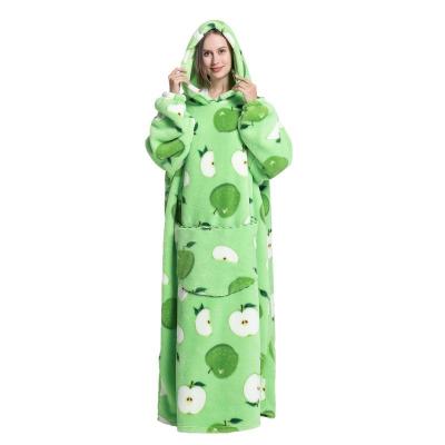 China Colorful Full Length Blanket Hoodie for sale