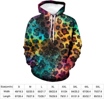 Cina Color Rainbow Printed Hoodie Tie Dye Sweatshirt Moda Pullover Grafico Per Uomini Donne in vendita