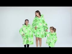 Draagbare deken hoodie - Warm Sherpa deken sweatshirt als verjaardagscadeau voor vrouwen Moeder Mannen