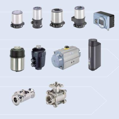 China Burkert Pneumatic Actuator  Type 3004 20 To 100Nm Electric Rotary for sale