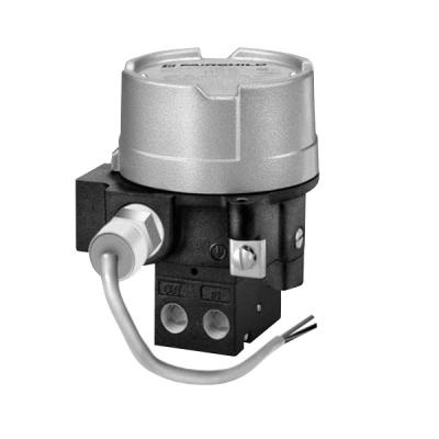 China Electric Control Valve With Fisher DVC6200 Valve Positioner And Fairchild Explosion Proof Transducer TXI7800 Volume Boos for sale