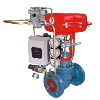 China Control Valve Positioner With Samson 3755 Pneumatic Volume Booster And KOSO EPA800 for sale