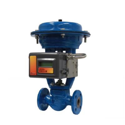 중국 포지셔너 3800SA 똑똑하고 압축 공기를 넣은 액추에이터를 가진 Gulde 통제 벨브 5100 판매용