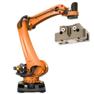 China KR 120 R3200 PA Kuka 6 Axis Industrial Robot Arm With CNGBS Gripper OEM As Material Handling Equipment Palletizing Robot for sale