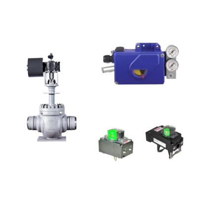 China Válvula de control neumático china con posicionador de válvula Foxboro SRI990 original inteligente y interruptor de límite de rotor en venta