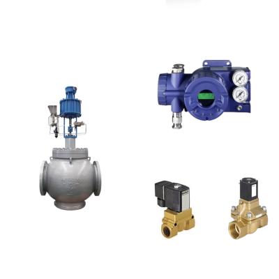 China Chinesisches Pneumatisches Steuerventil mit Intelligenten Foxboro SRD960 Ventil Positionierer und Burkert Solenoidventil zu verkaufen