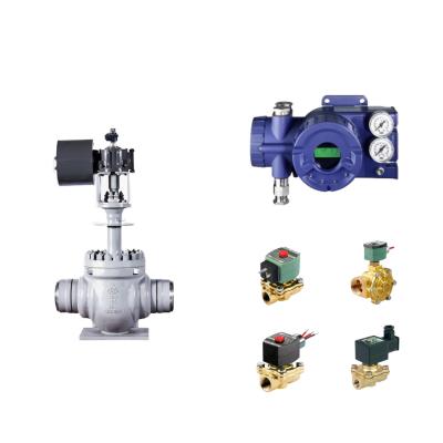 China Válvula de control neumático china con posicionador de válvulas Foxboro SRD960 original inteligente y válvula de solenoide Asco en venta