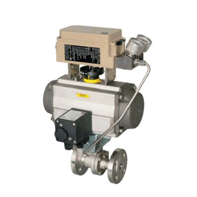 China Chinese Flow Control Valve With Samson 3730-3 Electropneumatic Positioner W/ HART Communication For Valve Controller for sale