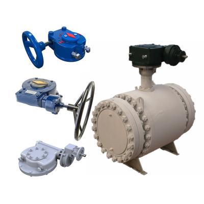 Chine Actuateur électrique ROTORK IQ et boîte de vitesses IW IB avec vanne de contrôle de marque chinoise à vendre