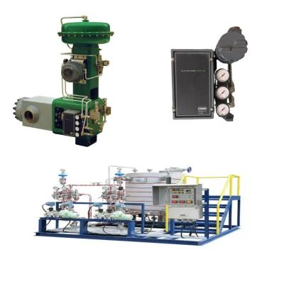 중국 피셔 1052/2052 액추에이터와 DVC6200 3610J 밸브 포지셔너와 압력 / 흐름 제어 스키드 판매용