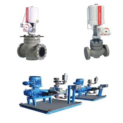 중국 압력 절감 및 Flowserve Valtek VR 액추에이터와 3200MD 밸브 포지셔너와 함께 과열 스테이션 판매용