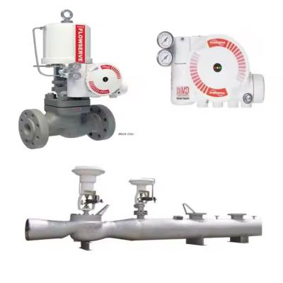 China Drukverlagend & Desuperheating Station Met Flowserve Mark One Control Valve Valtek Actuator En 3200MD Valve Positi for sale