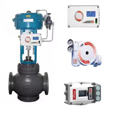 中国 流れ制御弁およびASCO 551の電磁弁67CFRフィルター調整装置が付いているFlowserve 3200MD弁のポジシァヨナー 販売のため