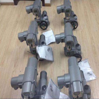 China Die Druck-/Durchflussregelung ist mit einem Auma-Ventilantrieb der Serie SAV SAR und einer AC/AM-Steuerung ausgestattet zu verkaufen