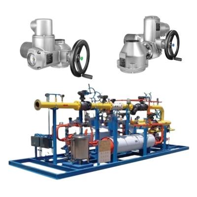 China Valve Switching Skid is equipped with AUMA electric valves SA 07.2 - SA 16.2 and SA 25.1 Auma linear actuator for sale