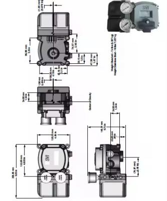 China Parts Masoneilan SVI II AP Advanced Performance Digital Valve Positioner With ASCO Solenoid Valve For China Flow Control Valve for sale