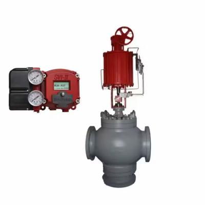 China Actuador Electro Pneumático Com Posicionador Masoneilan SVI II Posicionador de Valva ESD Controlador de Valva Digital Elétrico for sale