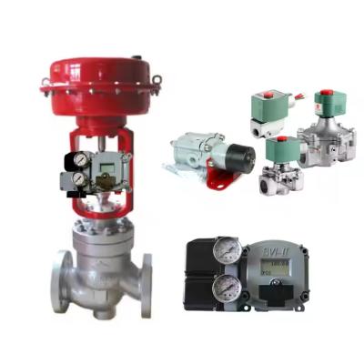 China Válvula chinesa avançada de aço inoxidável Válvula de controle de corpo superior de carbono com posicionador de válvulas Masoneilan SVI2 for sale