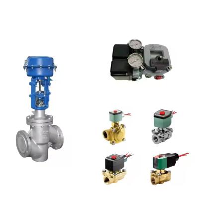 Chinese Pneumatic Control Valve With Masoneilan SVI2-21123121 Valve Positioner And ASCO Solenoid Valve Stock Supplier