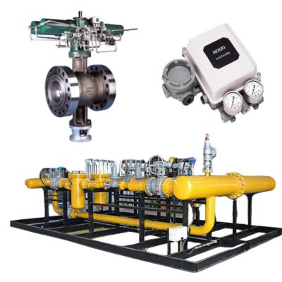 China Valve Switching Skid With KOSO 210C/220C/230C Ball Valve 6300RB Actuator And EP801 Valve Positioner PRF310 Air Filter for sale