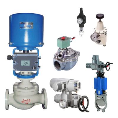 China Multi-turn actuatoren SA en SAR door AUMA met SAMSON 3725 HART pneumatische klep positioners en ASCO solenoïde klep in voorraad Te koop