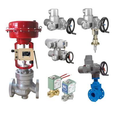 China AUMA SA 07.2 tot en met 16.2 SAREx 25.1 tot en met 40.1 Multi-Turn Actuator met SAMSON 4763 Control Valve en ASCO Solenoid Valve In Stock Te koop