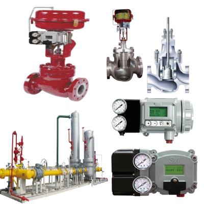 China Masoneilan 41005 Drukregulator Flanged Stroomregelaar Valve Met SVI-2/SVI-3 Actuatoren Te koop