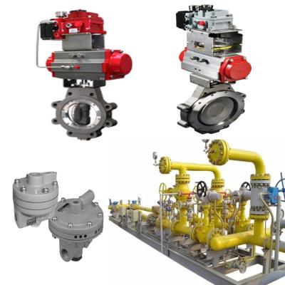 China Masoneilan 39004 reeks High Performance Butterfly Valves SVI1000 SVI2 SVI3 Valve Positioner BR200 BR400 versterker Te koop