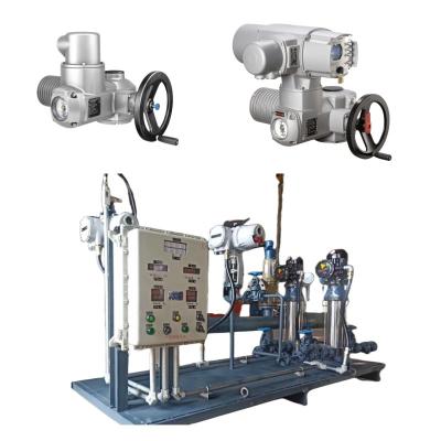 China Gas and Oil Skid System Use AUMA SA 07.2 to 16.2 SAREx 25.1 to 40.1 Multi-Turn Actuator In Stock for sale